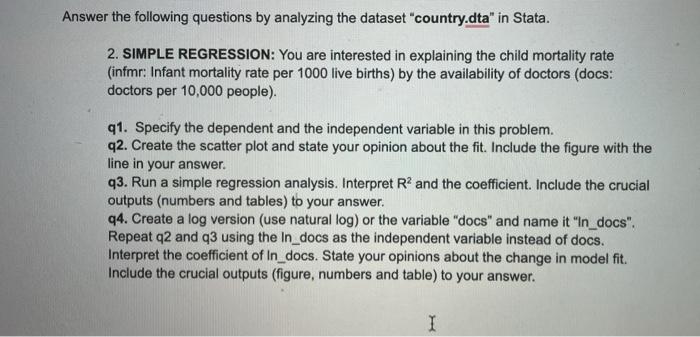 Solved swer the following questions by analyzing the dataset | Chegg.com