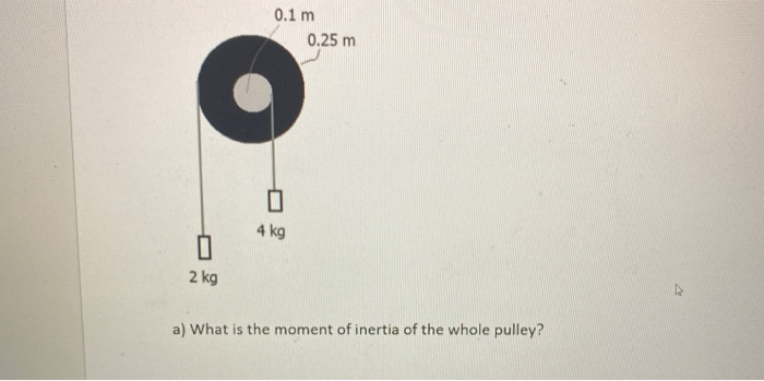 Solved 5- Rotational Motion: Dynamics An Atwood machine has | Chegg.com