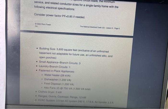Solved Determine the total load and minimum and maximum | Chegg.com