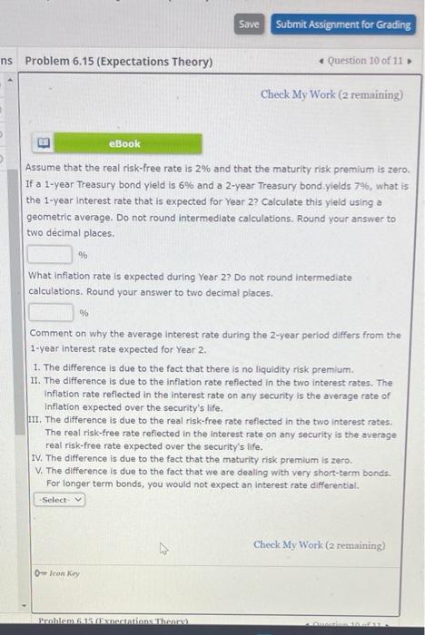 Solved Save Submit Assignment for Grading ns Problem 6.15 | Chegg.com