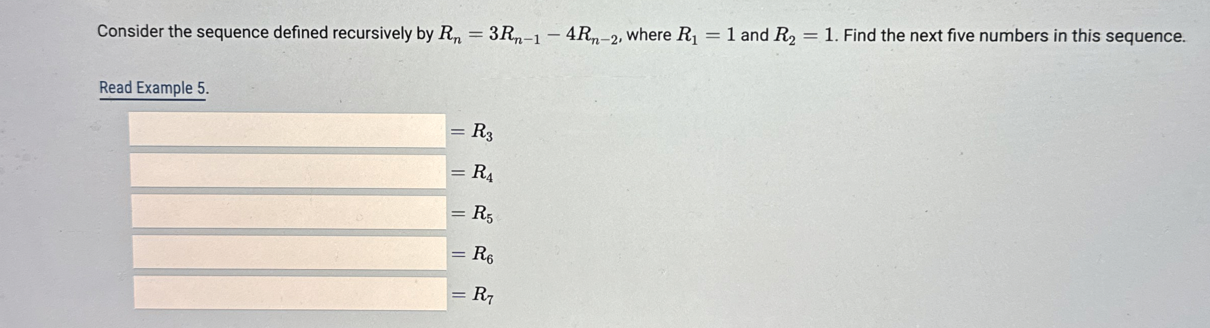 Solved Consider the sequence defined recursively by | Chegg.com