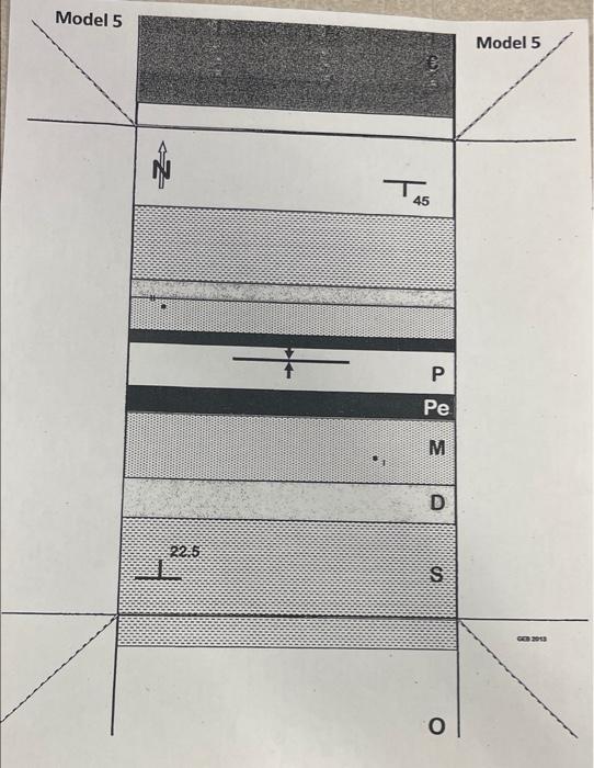 Solved Structural Geology Box Model 5 Questions 1) Carefully | Chegg.com