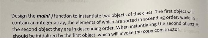 Solved 5.6 Design a class that uses an iptr integer pointer | Chegg.com