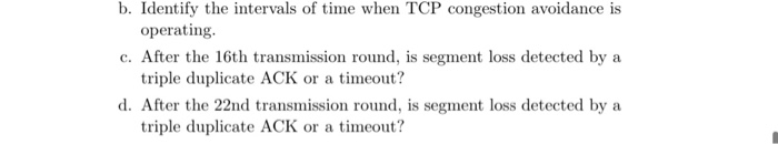 Solved 4. TCP congestion control. (20 points) Consider Fig. | Chegg.com