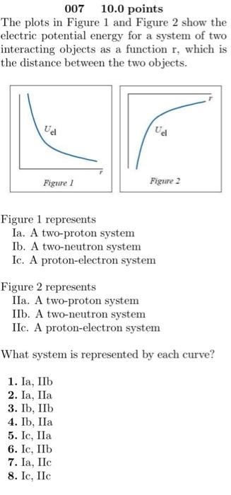 Solved The plots in Figure 1 and Figure 2 show the electric | Chegg.com