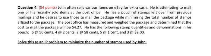 Solved please use solver in excel to solve thank you for the | Chegg.com