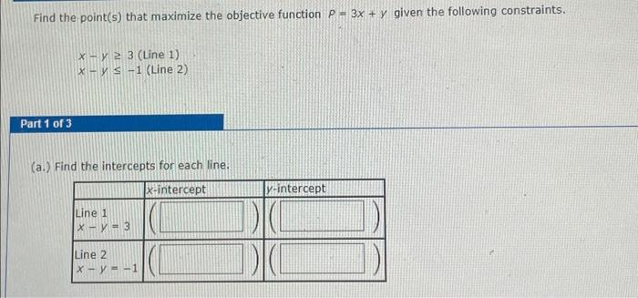 Solved Find The Point S That Maximize The Objective
