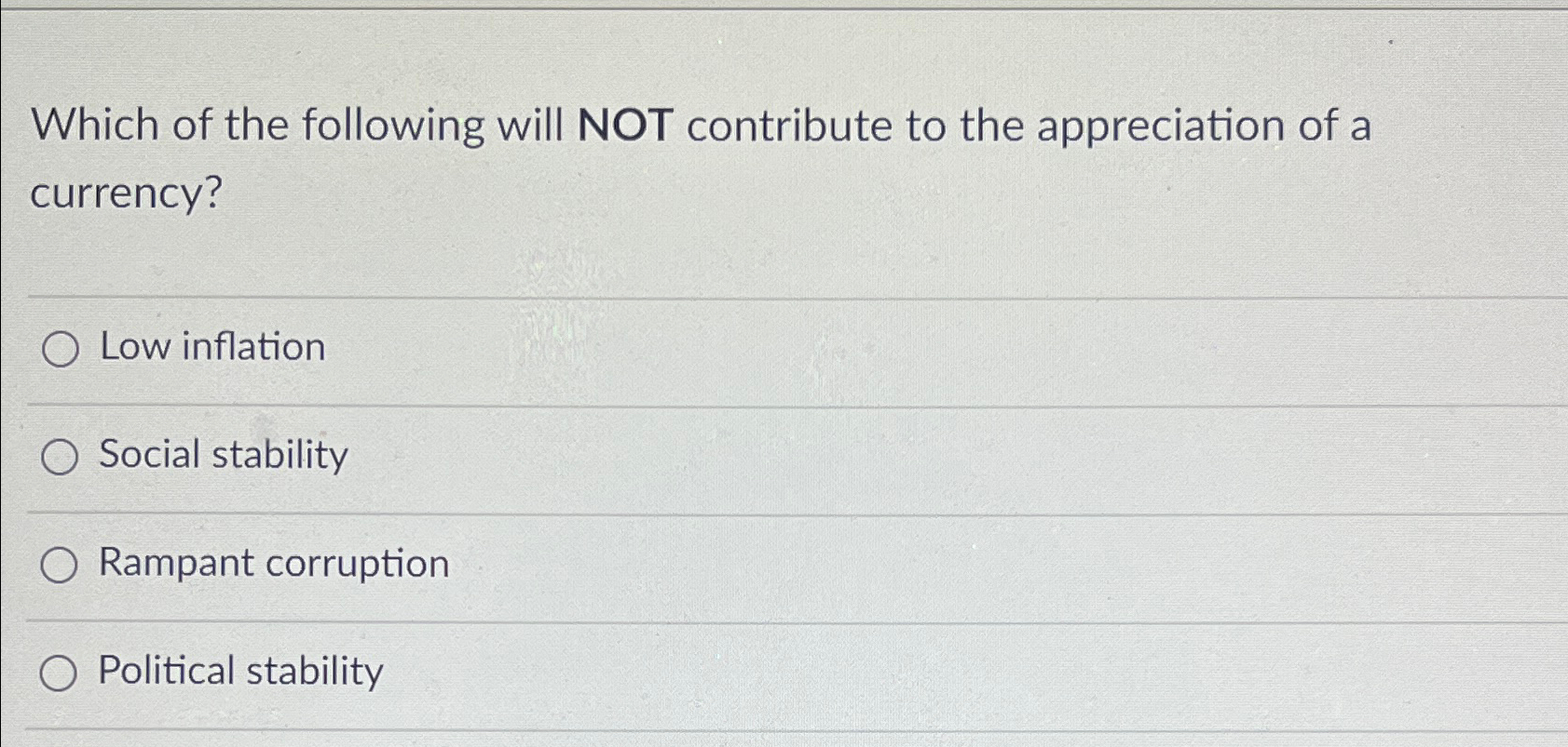 Solved Which of the following will NOT contribute to the | Chegg.com