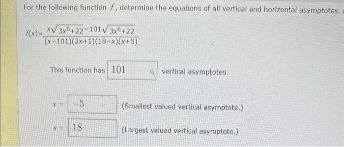 Solved For the following function f, determine the equations | Chegg.com