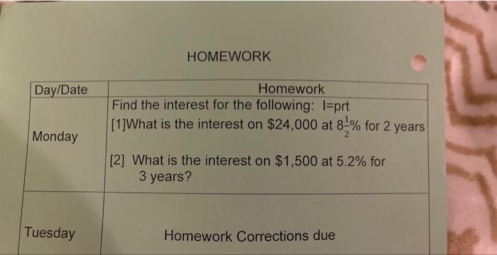 Solved HOMEWORK | Chegg.com
