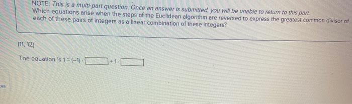 Solved Note This Is A Multi Part Question Once An Answer