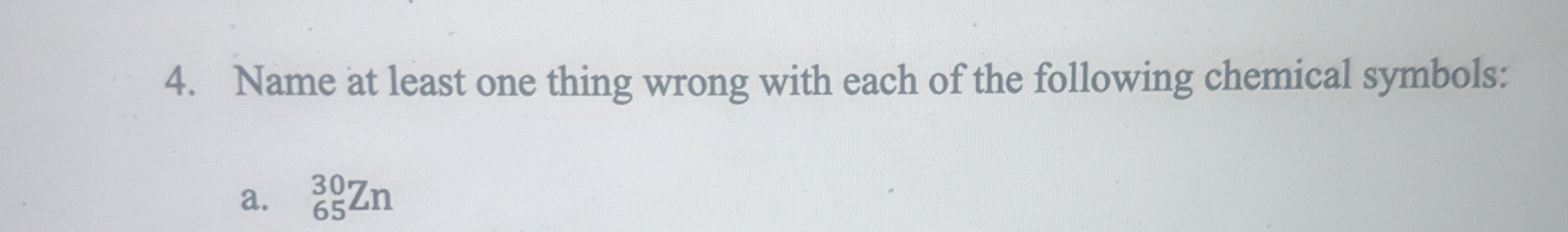 Solved Name at least one thing wrong with each of the | Chegg.com