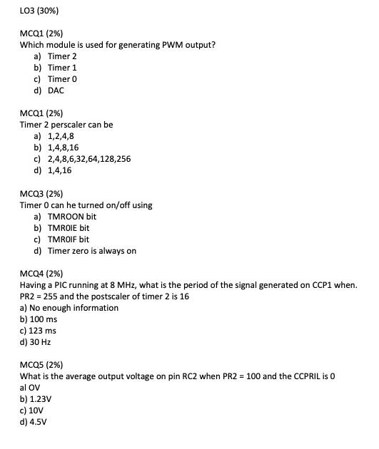 Solved MCQ1(2%) If a microcontroller has 14-bits address | Chegg.com