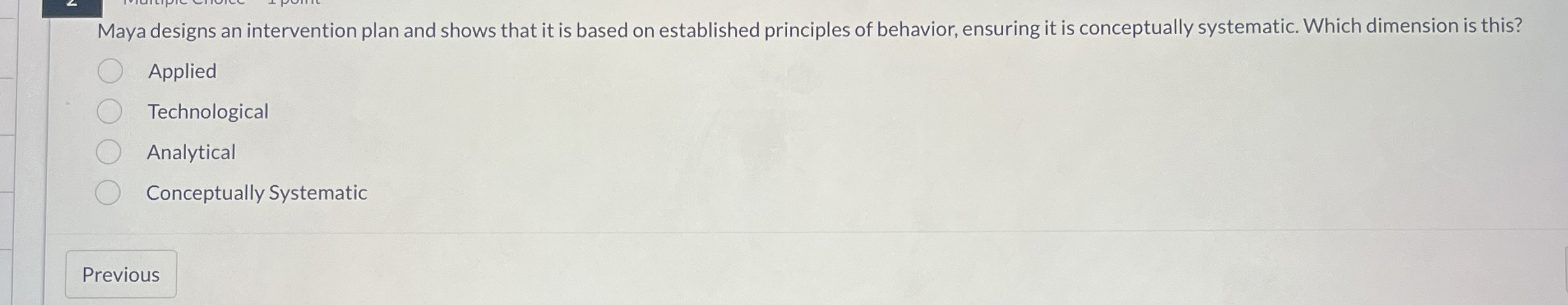 Solved Maya designs an intervention plan and shows that it | Chegg.com