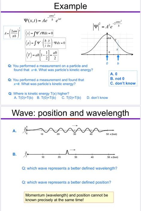 Solved Wavefunction dx = { proba dr - Probability of finding | Chegg.com