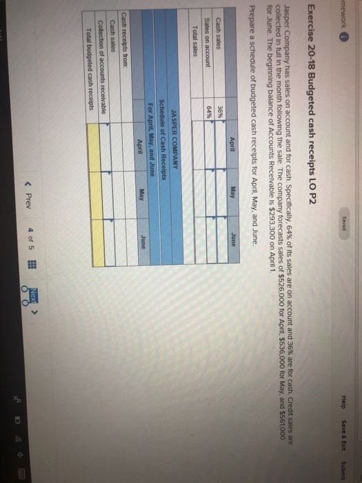 Solved mework Help Save & Ext Submit Exercise 20-18 Budgeted | Chegg.com Solved mework Help Save & Ext Submit Exercise 20-18 Budgeted | Chegg.com