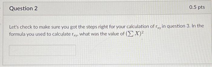 Solved Po6 Q2 - HELP ASAP. In the formula you used to | Chegg.com