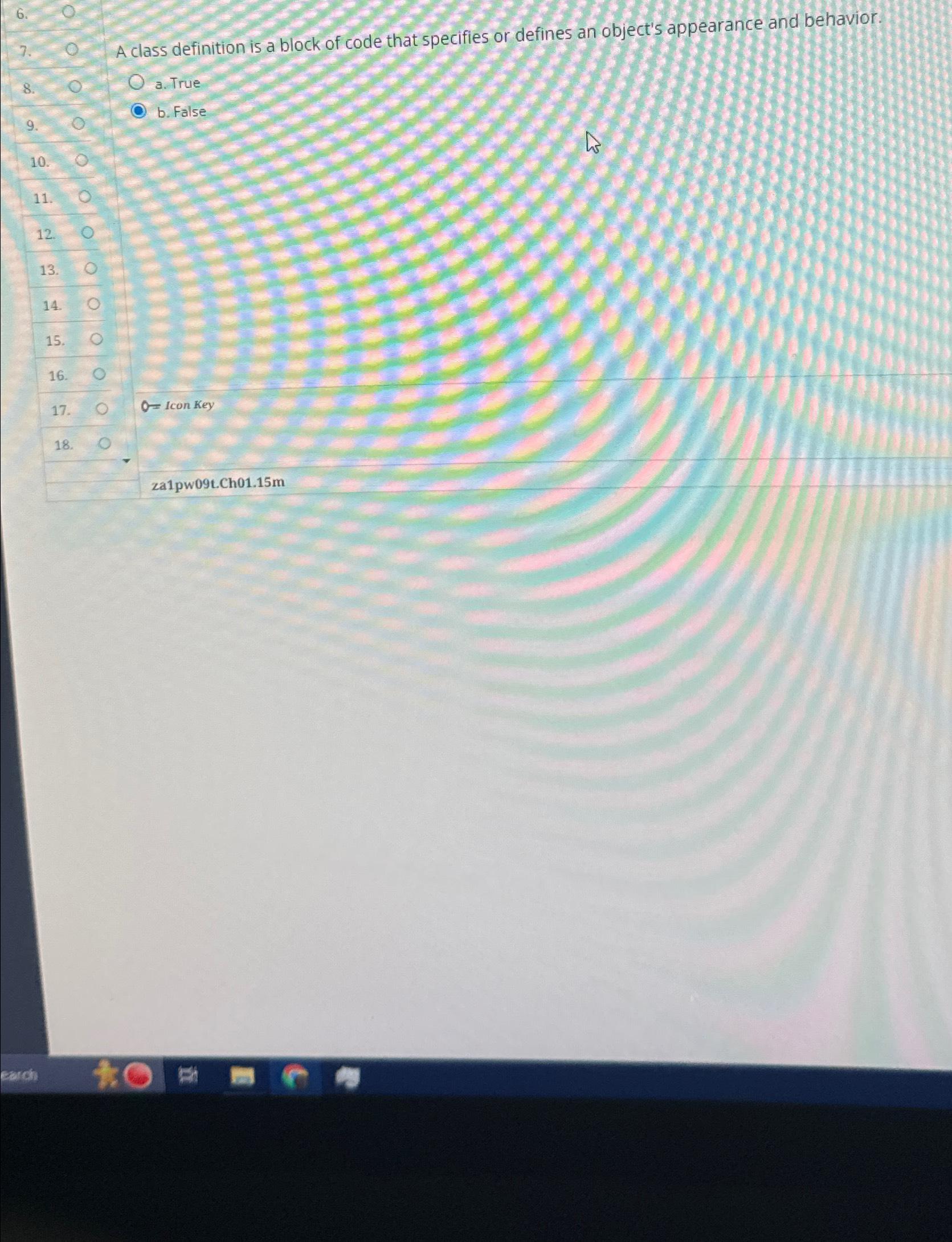 Solved A class definition is a block of code that specifies | Chegg.com