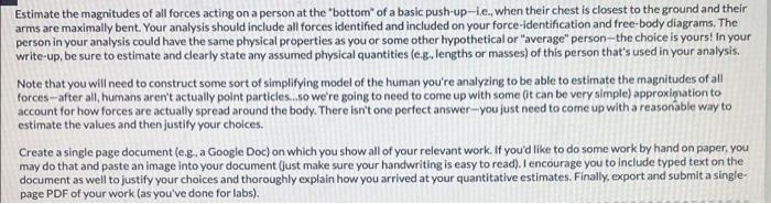 Draw both a force-identification diagram (as | Chegg.com