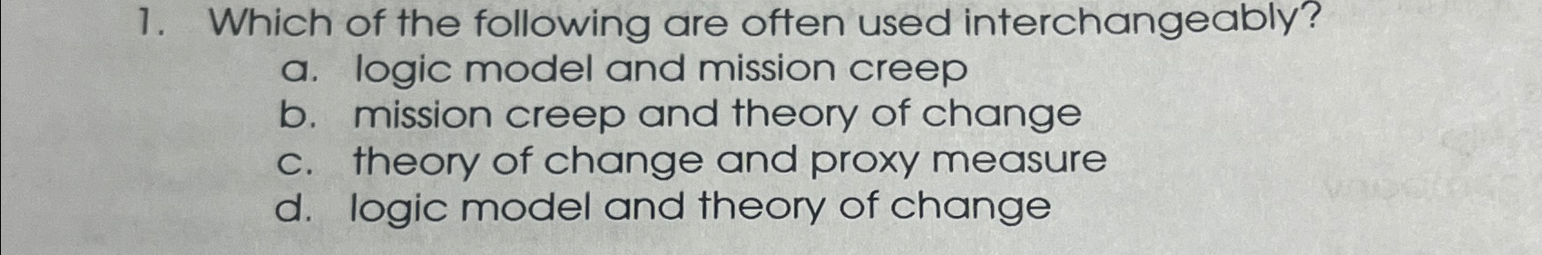 Solved Which of the following are often used | Chegg.com