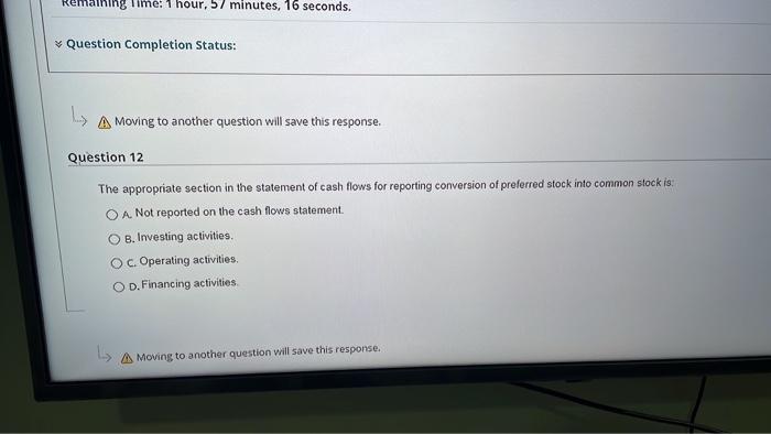 Solved aining Time: 1 hour, 57 minutes, 16 seconds. Question | Chegg.com Solved aining Time: 1 hour, 57 minutes, 16 seconds. Question | Chegg.com