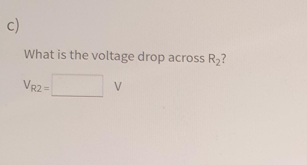 Solved Calculate i1 i1= Calculate i2What is the voltage drop | Chegg.com
