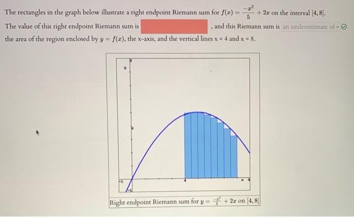 Solved 5 The rectangles in the graph below illustrate a left | Chegg.com