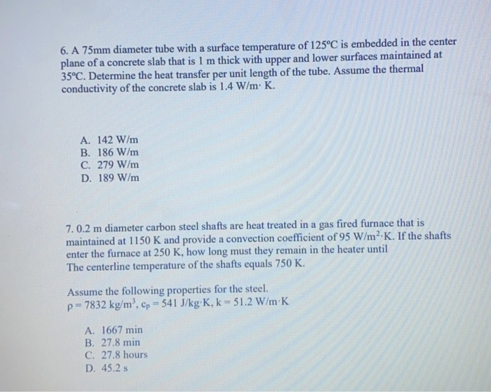 Solved 1. The thermal conductivity of a sheet of insulation | Chegg.com