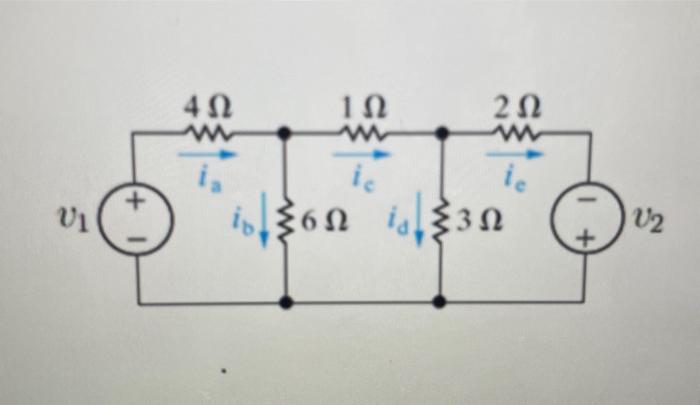 Solved Use the node-voltage method to find the branch | Chegg.com