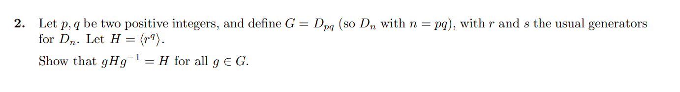 Solved Let p,q ﻿be two positive integers, and define | Chegg.com
