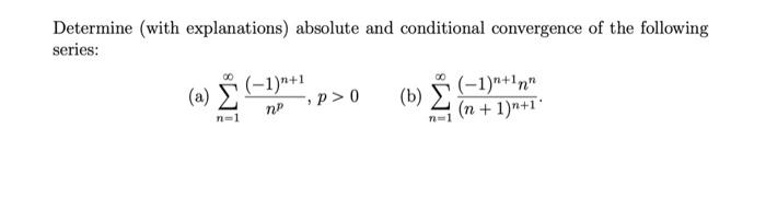 Solved Determine (with explanations) absolute and | Chegg.com