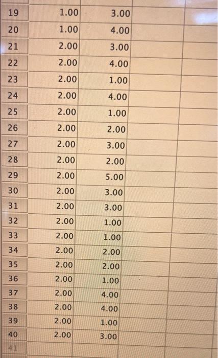 Solved For the following problems, use the following | Chegg.com