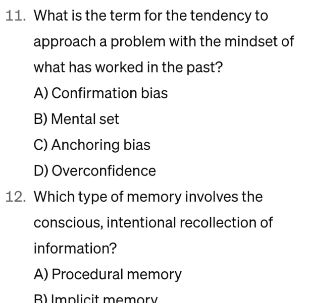 Solved What is the term for the tendency to approach a | Chegg.com