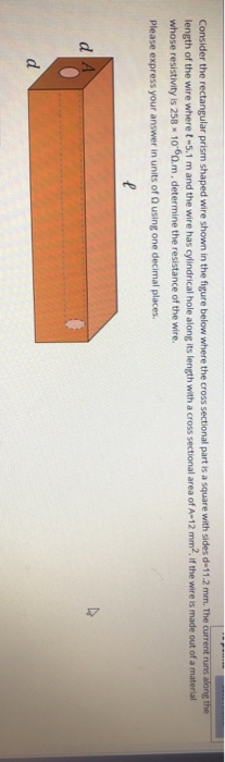 Solved Consider the rectangular prism shaped wire shown in | Chegg.com