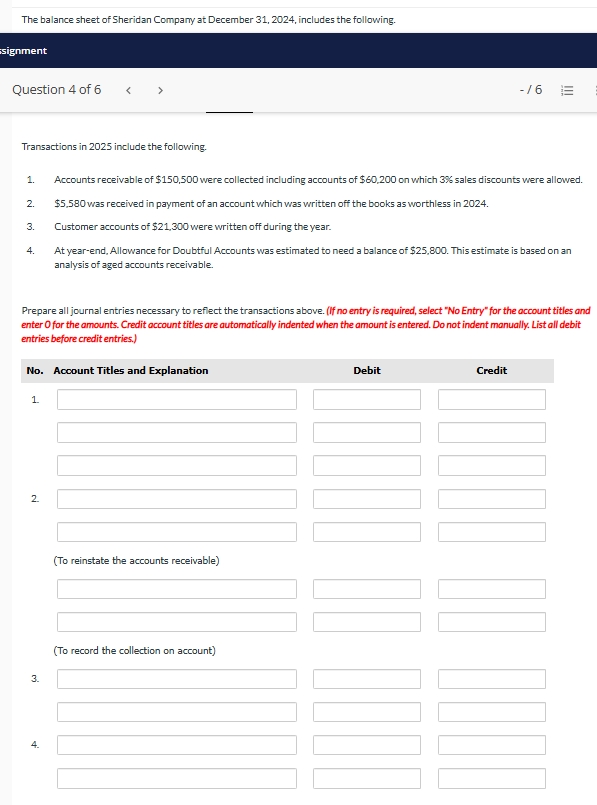 Solved Transactions in 2025 ﻿include the following.1. | Chegg.com