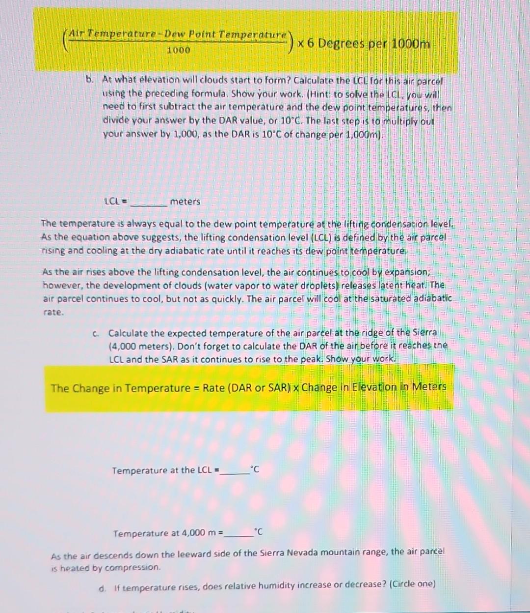 Solved In this section, you will explore the change of | Chegg.com