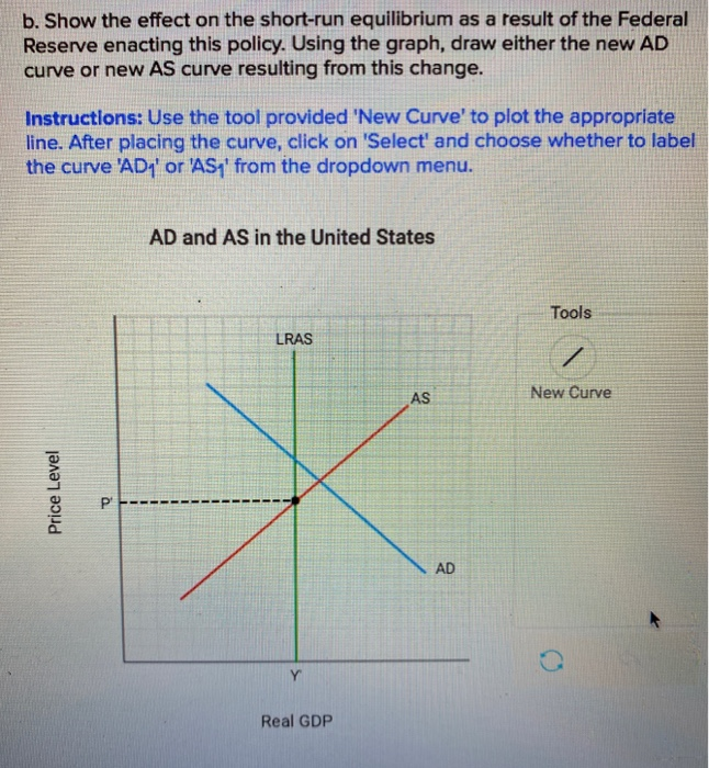 Solved b. Show the effect on the short-run equilibrium as a | Chegg.com