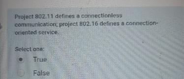 Solved Project 802.11 ﻿defines a connectionless | Chegg.com