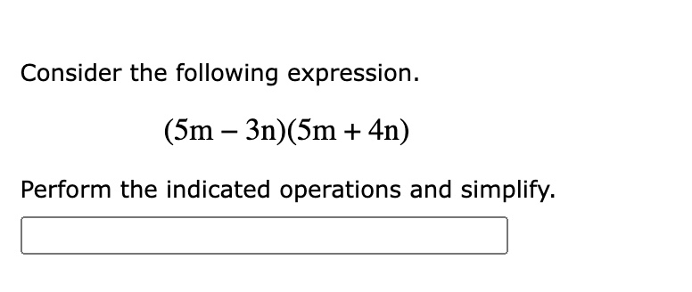 Solved Consider the following | Chegg.com