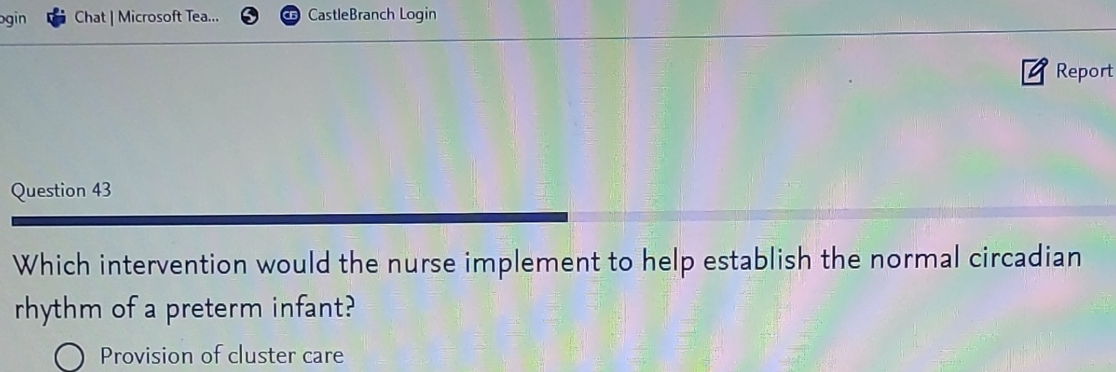 Solved Chat | ﻿Microsoft Tea...CastleBranch | Chegg.com