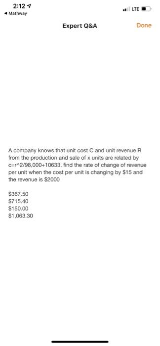 Solved = Test: Final Exam - MML Question 13 of 40 This test: | Chegg.com