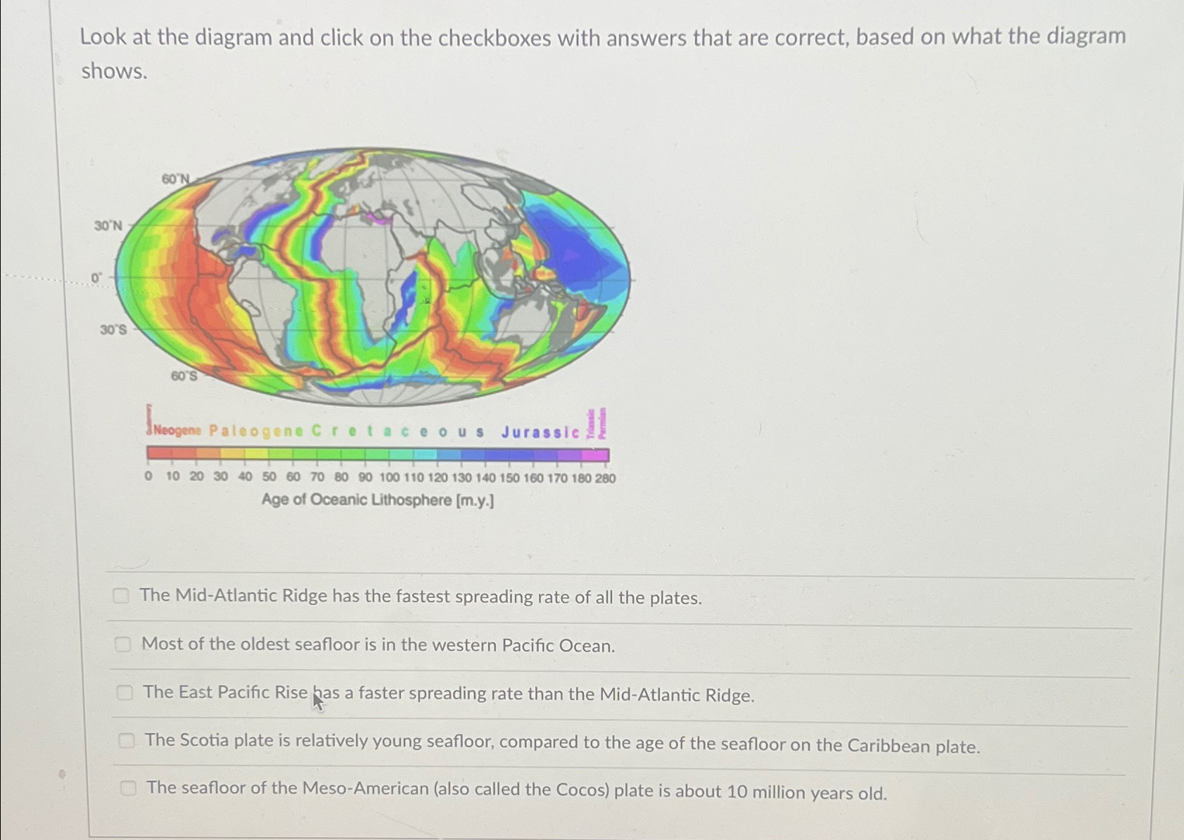 Solved Look at the diagram and click on the checkboxes with | Chegg.com