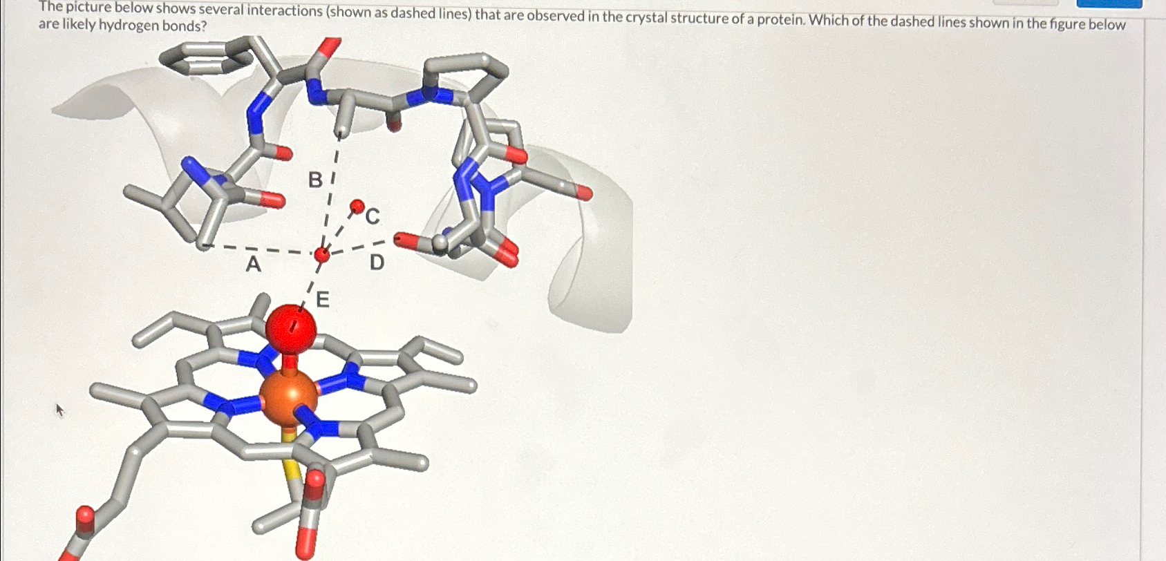 Solved The picture below shows several interactions (shown | Chegg.com