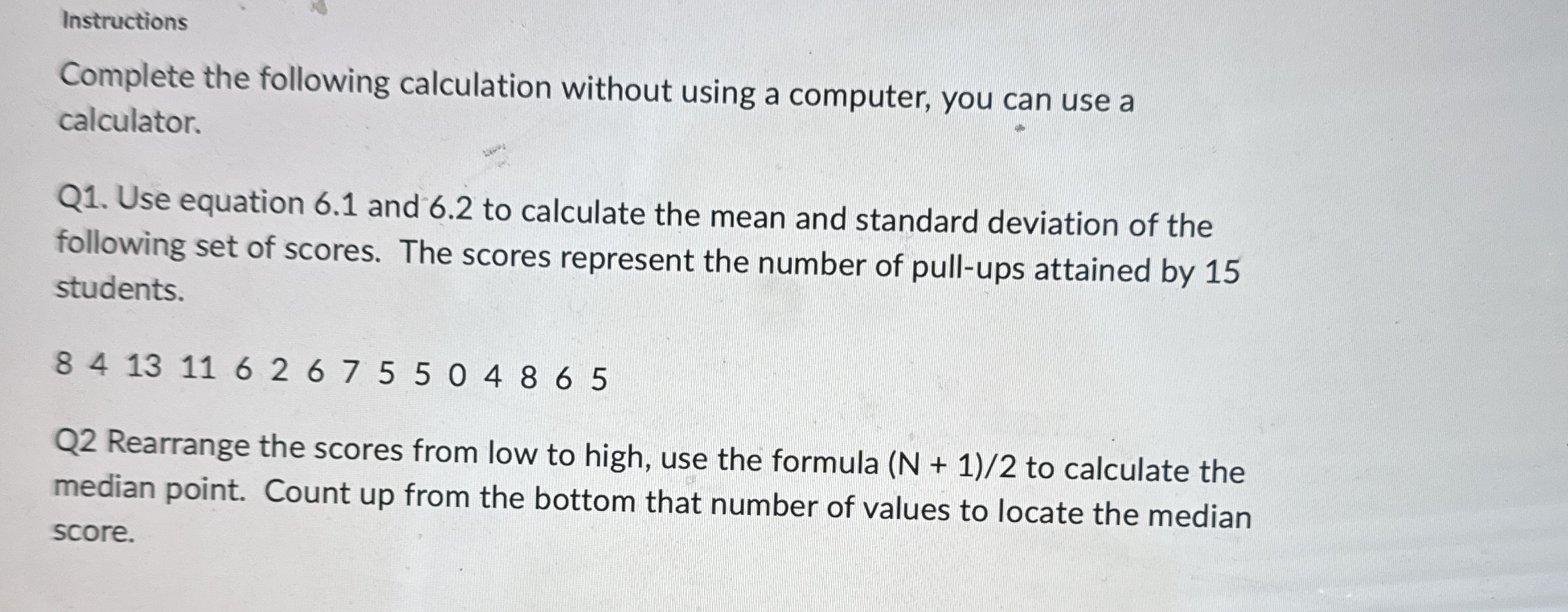 Solved InstructionsComplete the following calculation | Chegg.com