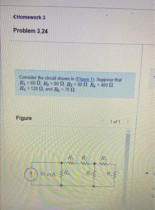 Solved Consider the circuit shown in (Figure 1). Suppose | Chegg.com