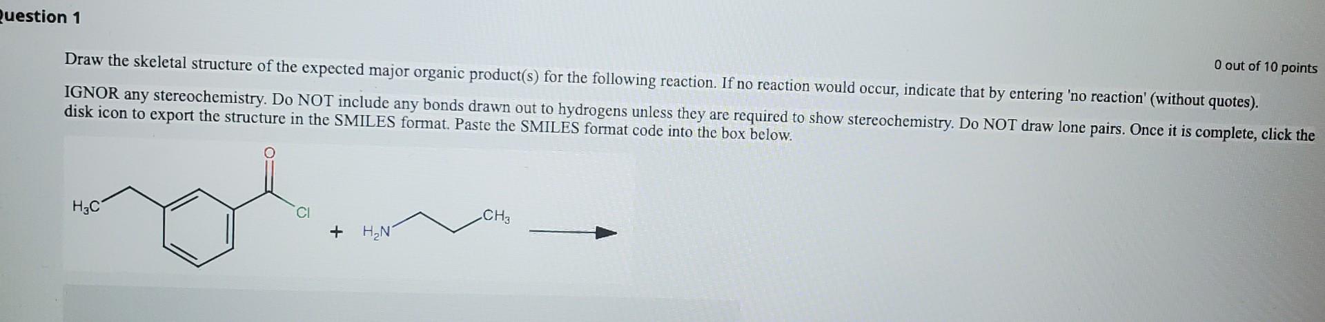 Solved Draw the skeletal structure of the expected major | Chegg.com