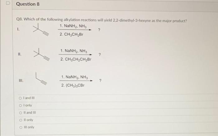 Solved URGENT PLEASE HELP:7.) An alkyne with molecular | Chegg.com