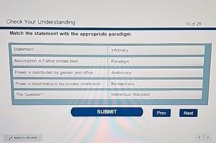 Solved Check Your Understanding10 ﻿of 29Match the statement | Chegg.com