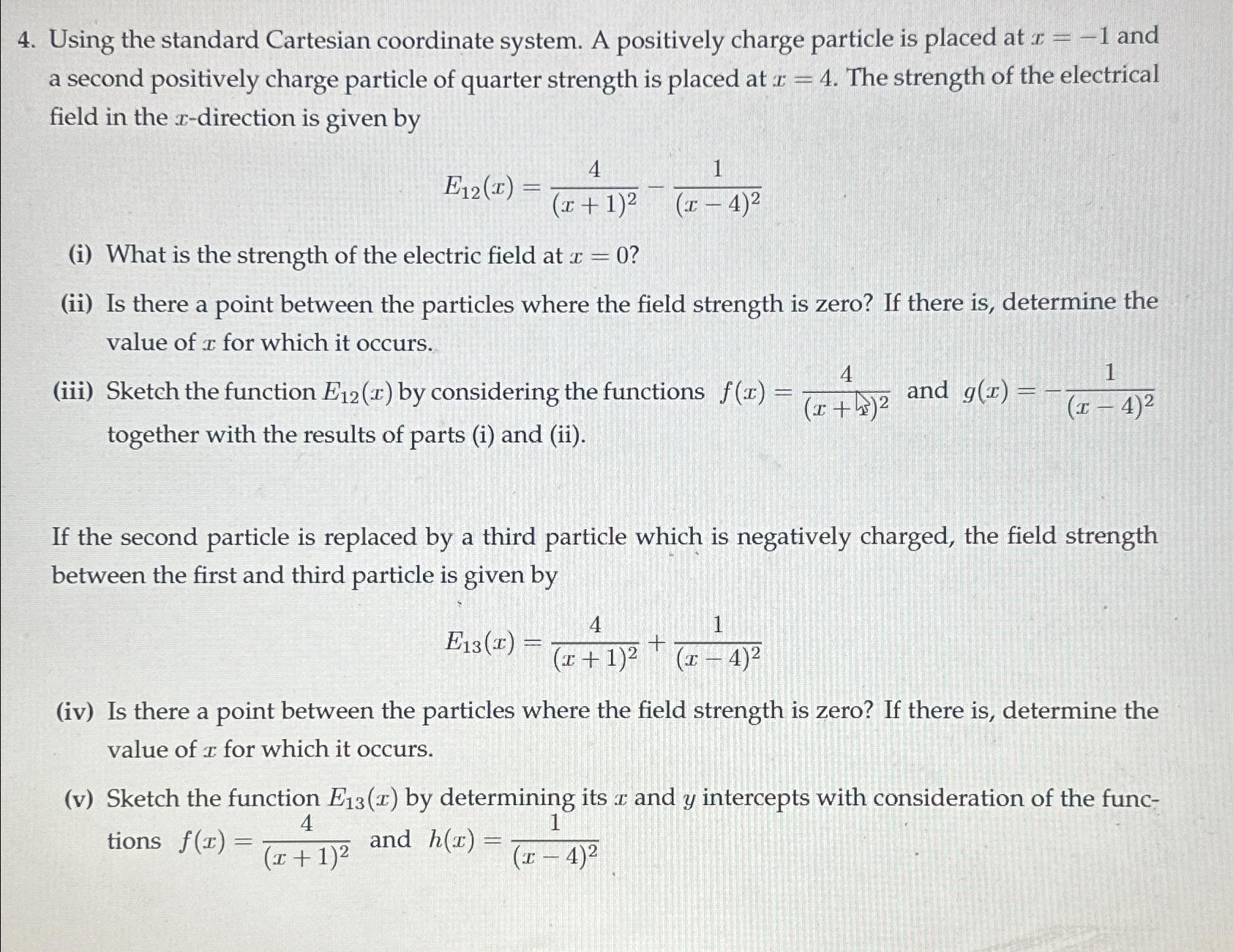 Solved Using the standard Cartesian coordinate system. A | Chegg.com