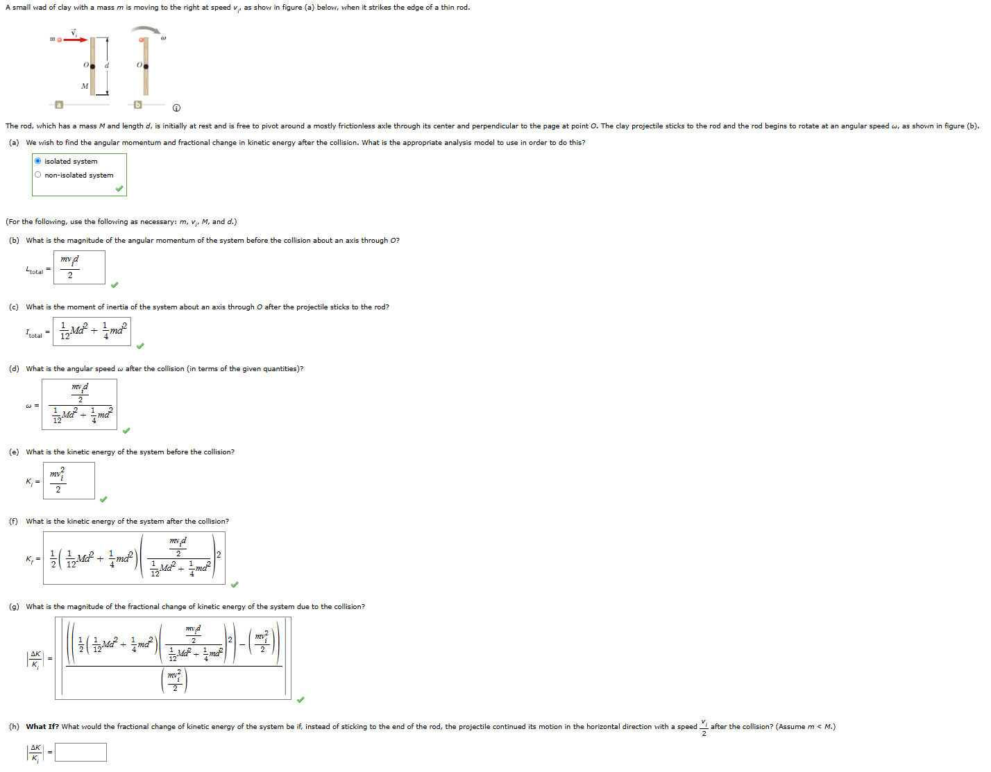 Solved What would the fractional change of ﻿kinetic energy | Chegg.com